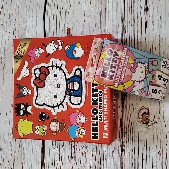 Hello Kitty | Toys | Hello Kitty And Friends 2 Multi Shaped Puzzles And ...